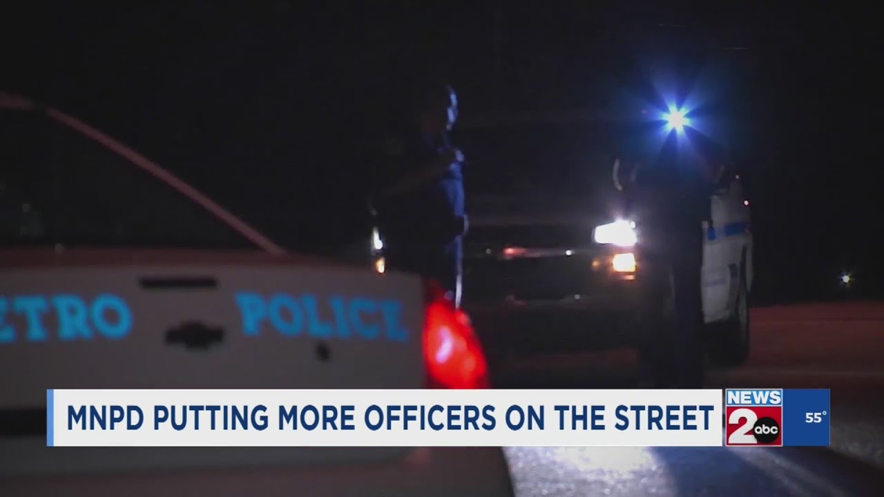 MNPD putting more officers on the street - YouTube