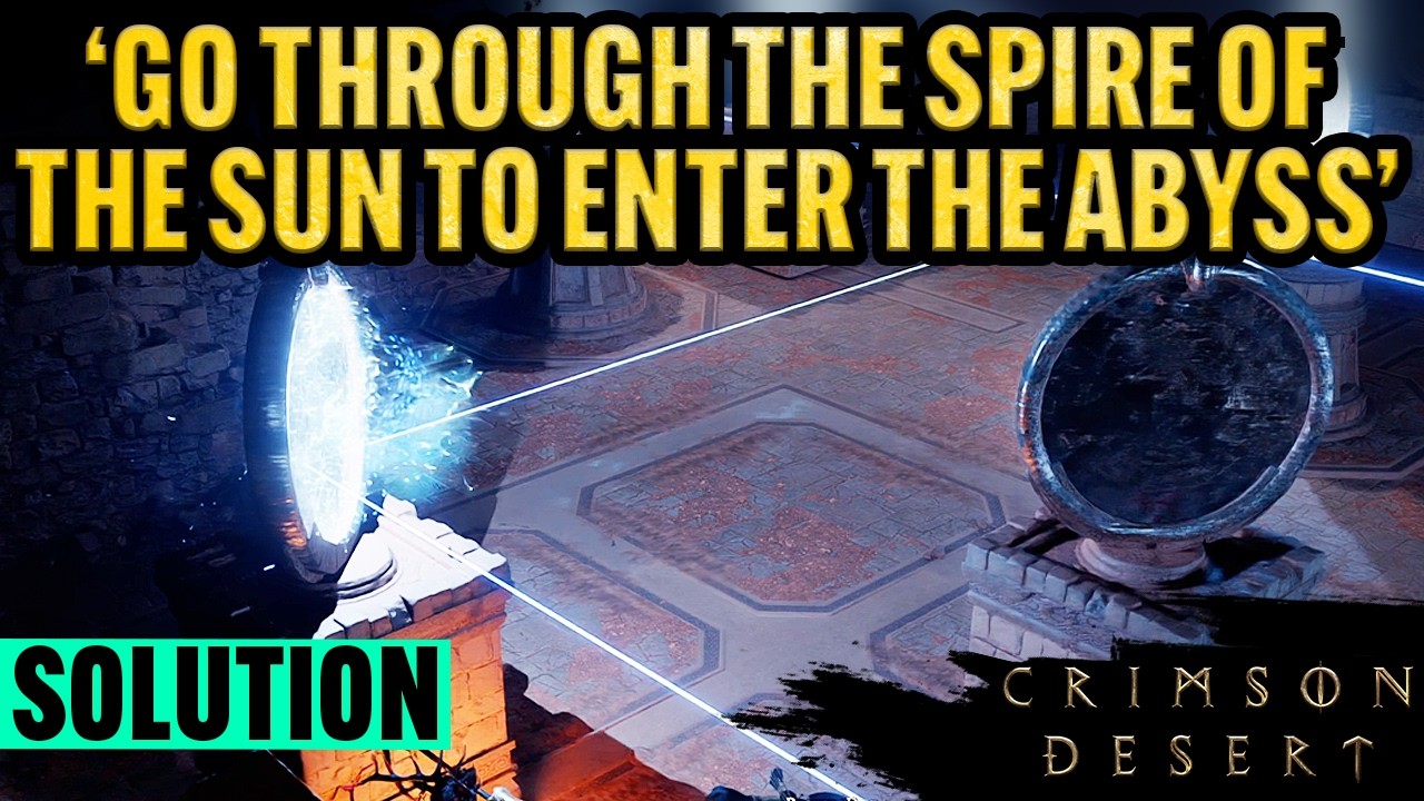 Crimson Desert: Valley of Grief Mirrors Puzzle Solution - 'Go through ...
