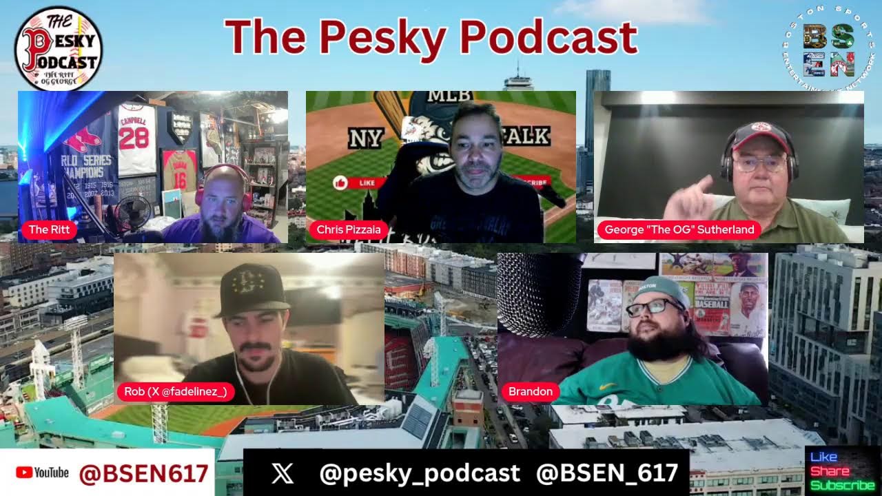 The Pesky Podcast with guest NY MLB Talk (Red Sox VS Yankees Series ...