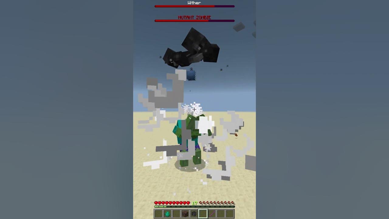 Mutant Zombie Vs Wither Youtube