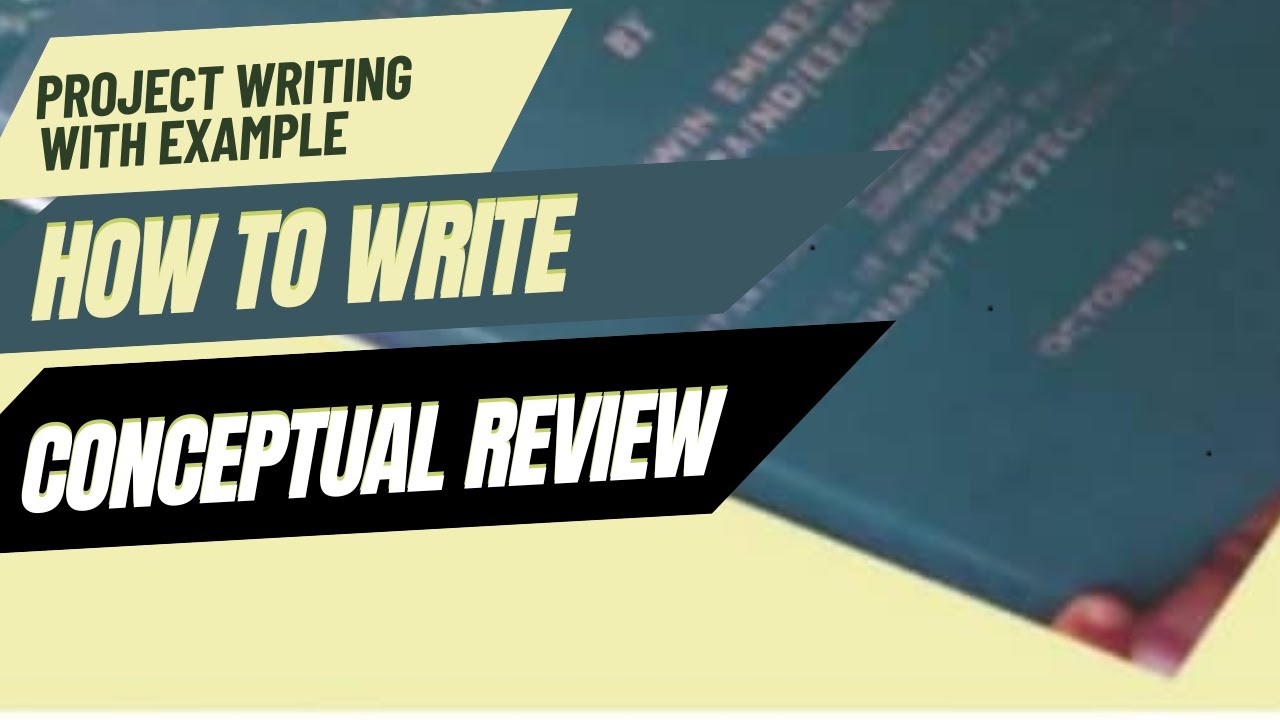 Conceptual Review with example #HowToWriteConceptualReview - YouTube