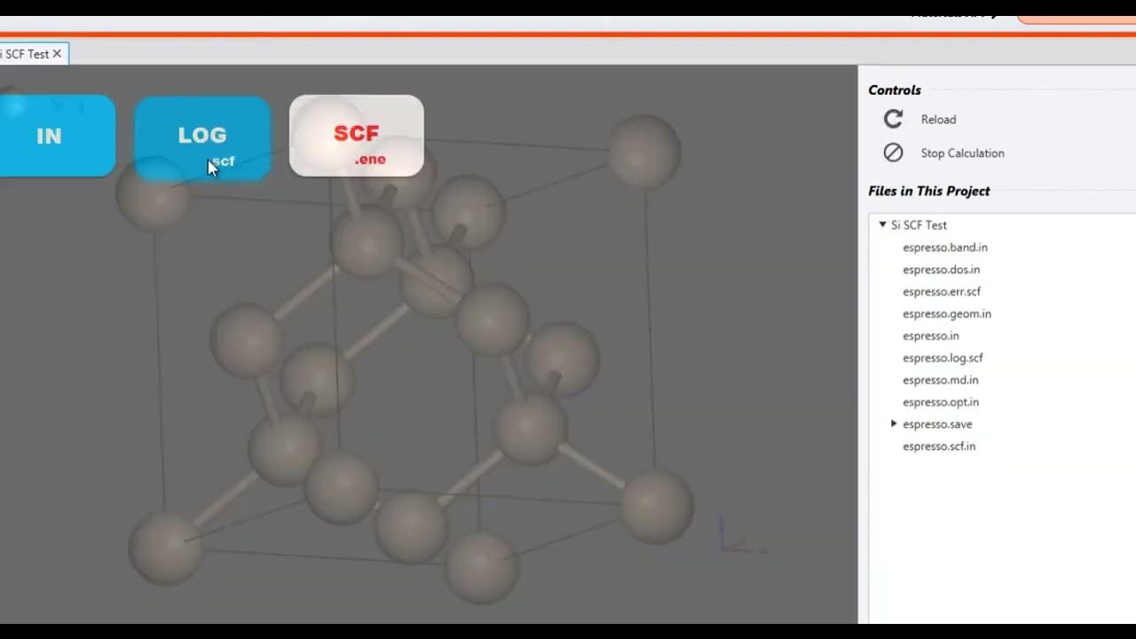 Calculate the BAND GAP from SCF calculation QUANTUM ESPRESSO Tutorial - YouTube
