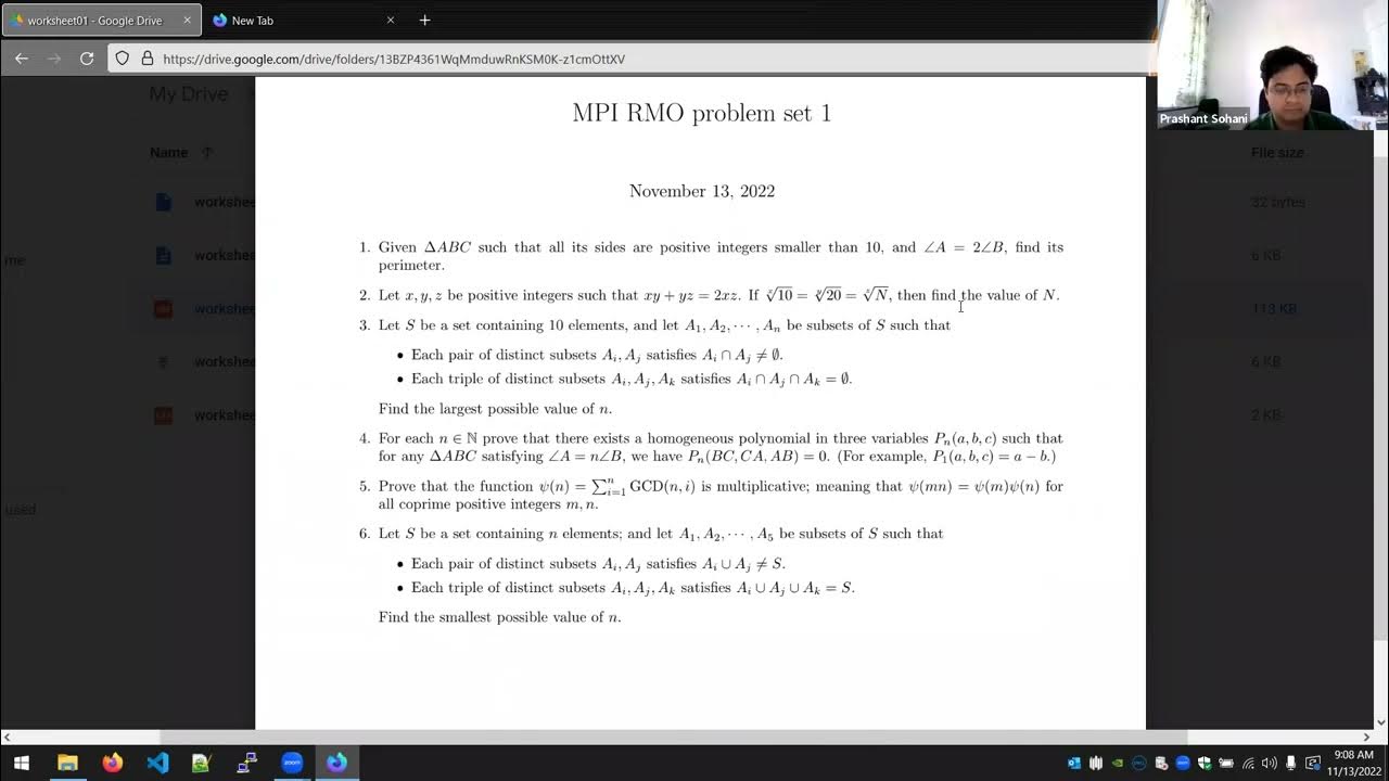 MPI Olympiad Batch 2022 - Lecture 11 - YouTube