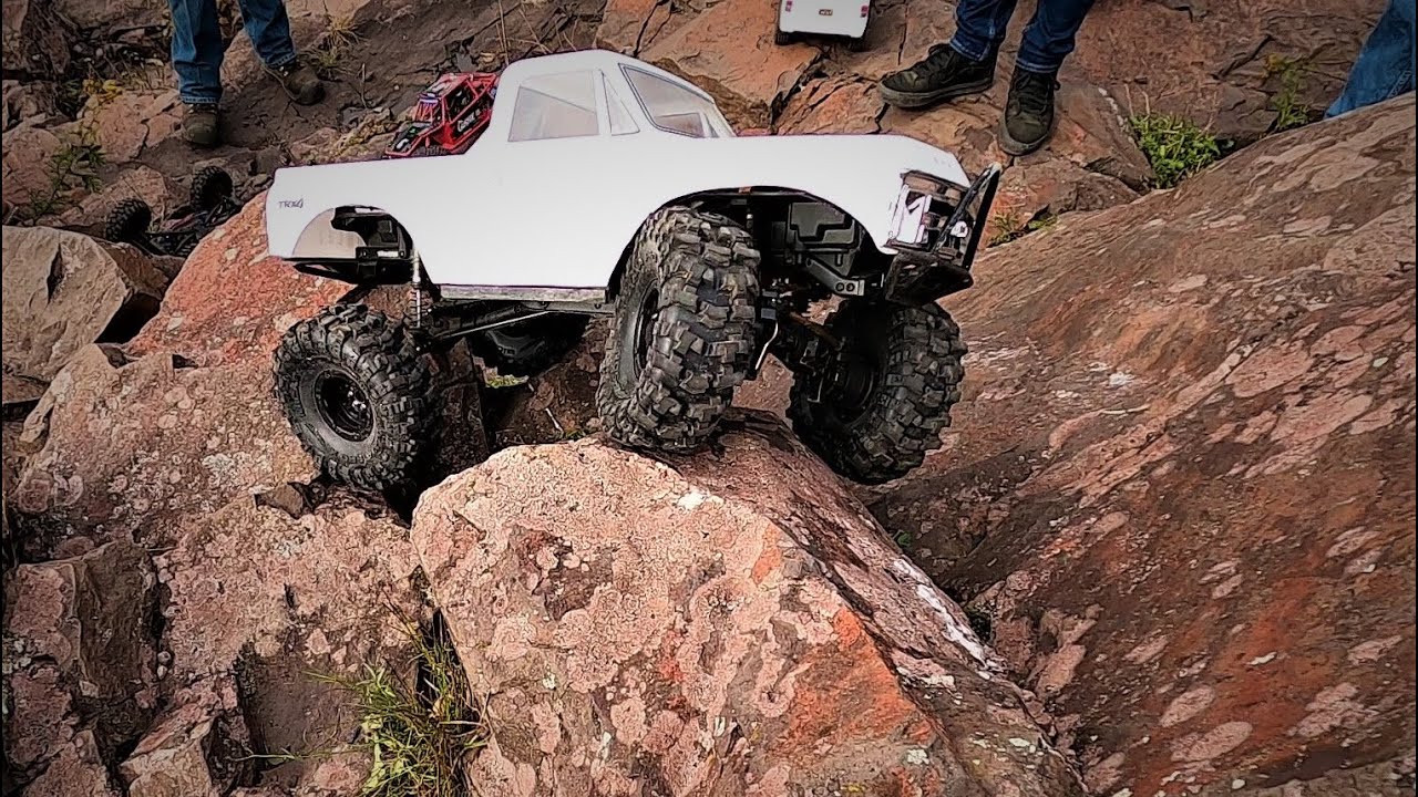 RC Rock Crawling Event // 5 miles in 5 hours // MNRCC Trails // Trx-4 ...