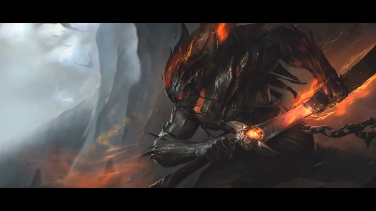 Nightbringer Yasuo Animated 2D - YouTube
