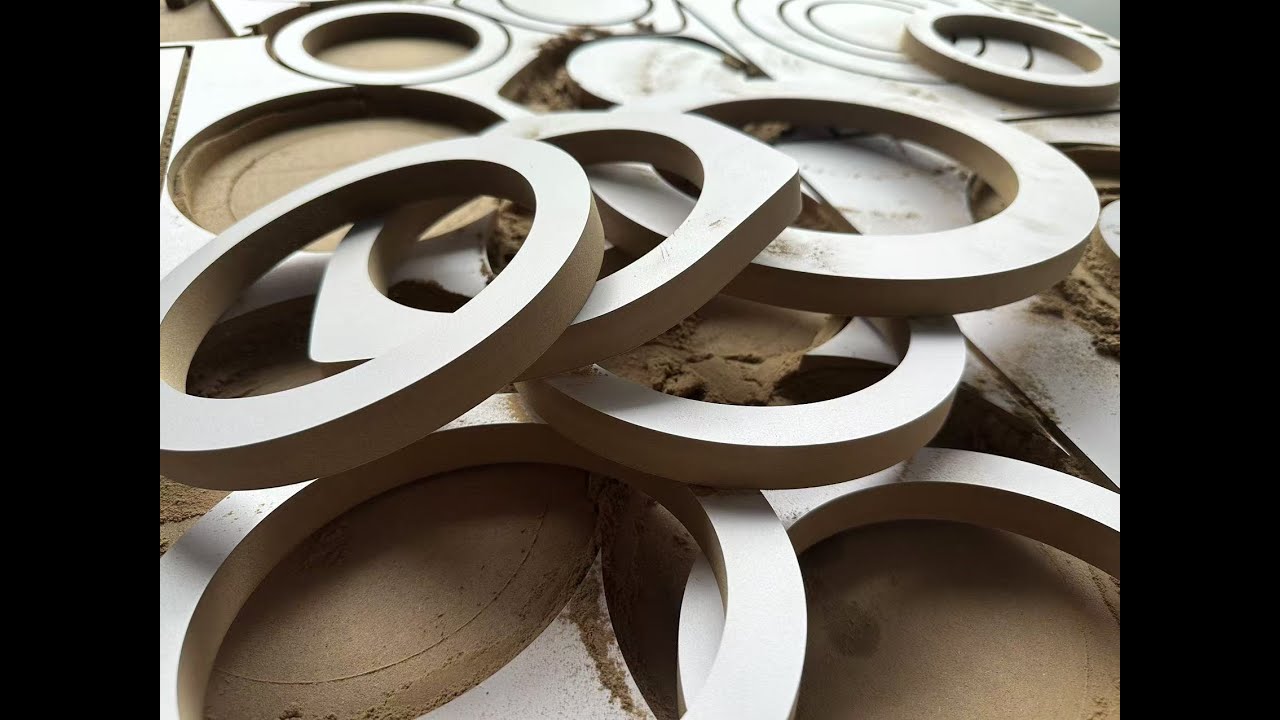 CNC Router Cutting Shapes. - YouTube