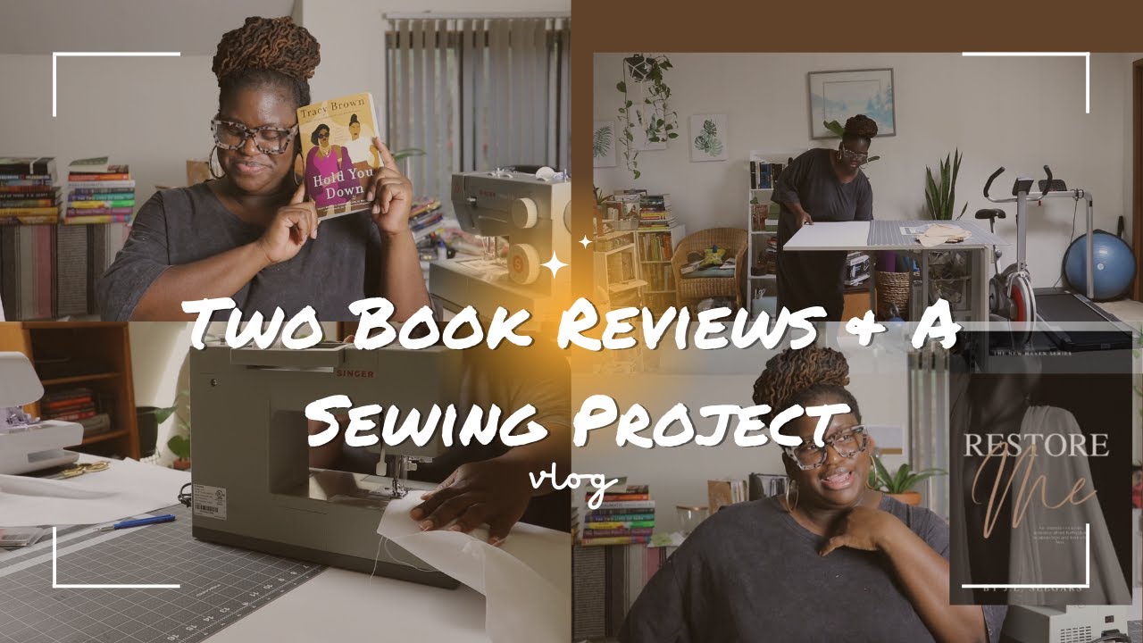Book Review & Sewing Project - YouTube