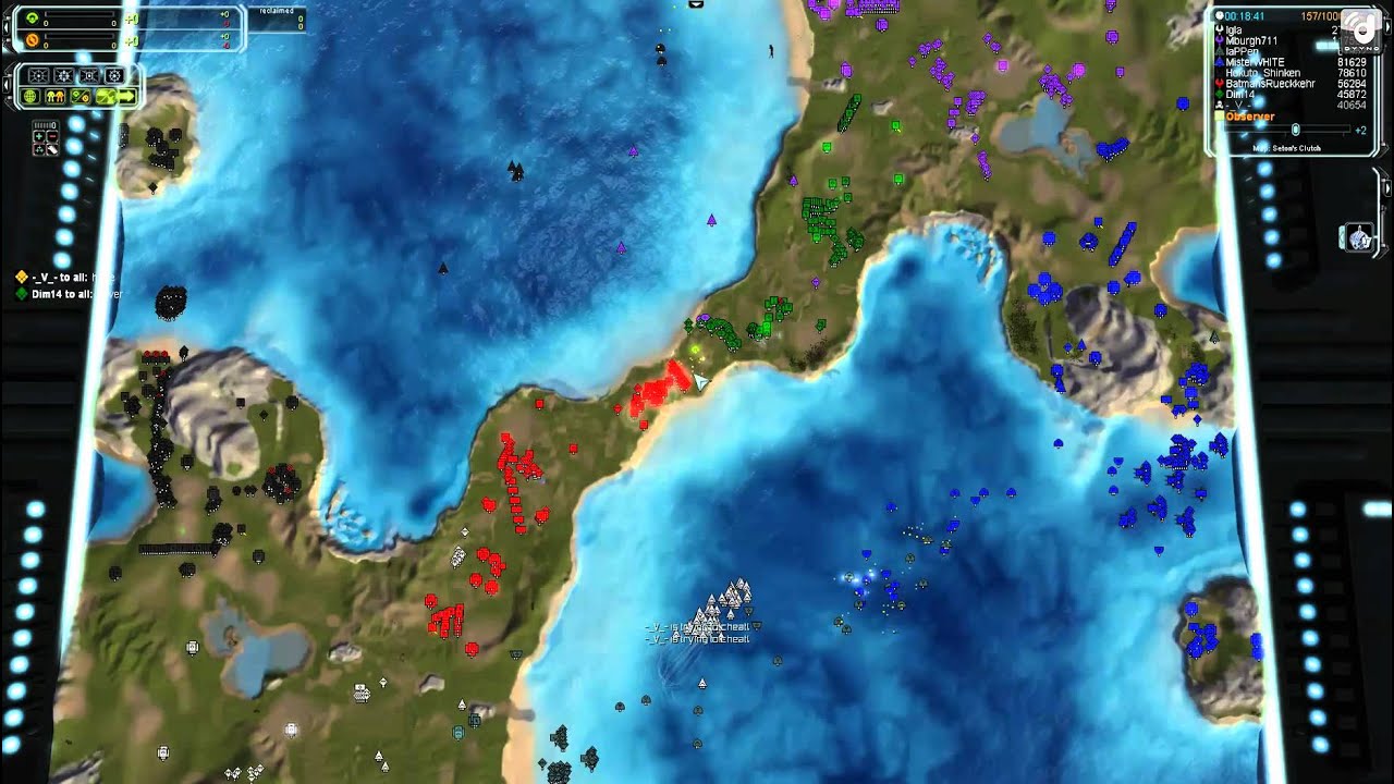 Supreme Commander Forged Alliance top level Setons - YouTube