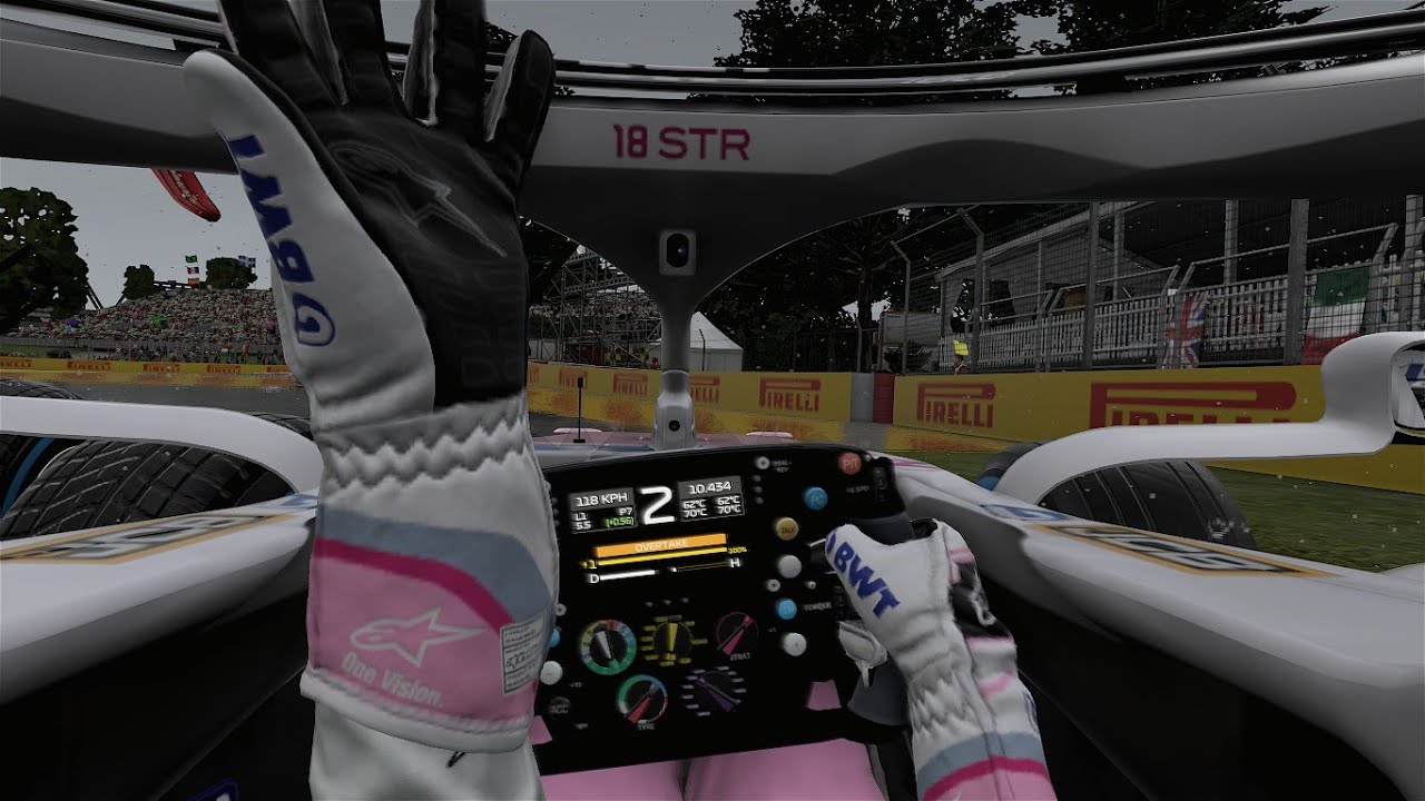 Taking the Home Hero out of the Grand Prix at the Race Start - YouTube