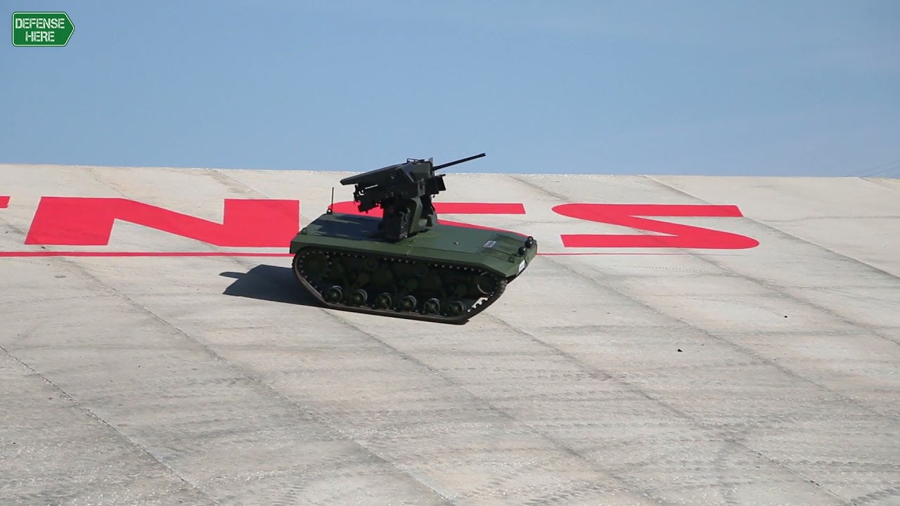 Turkey’s UKAP UGV displays exceptional accuracy - YouTube