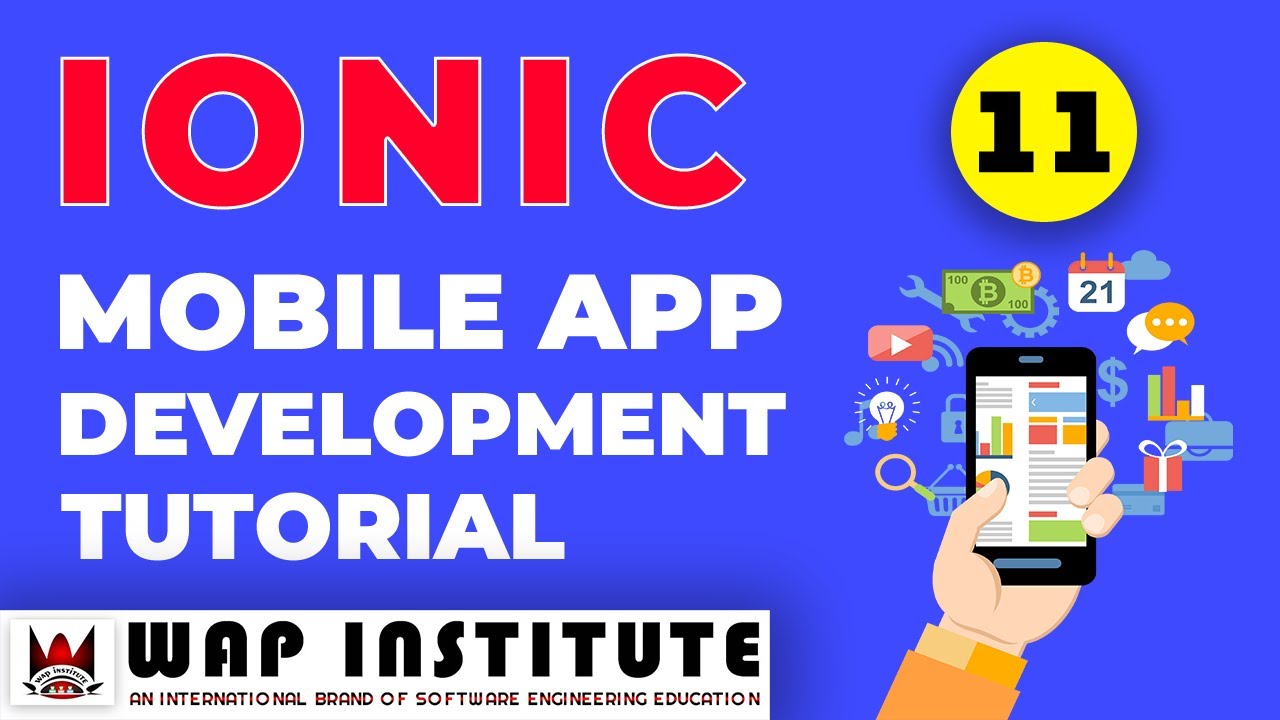Ch-11 Ionic Badge | Ionic Item | Ionic Searchbar | Ionic Project - YouTube