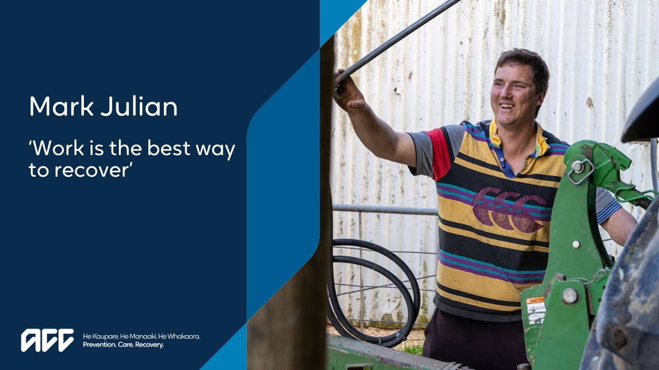 Mark Julian: ‘Work is the best way to recover’ - YouTube