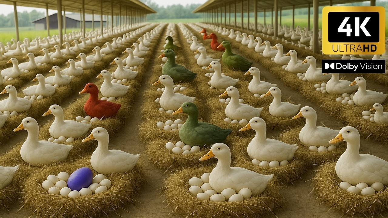 Amazing Modern Duck Farming Technology: From Eggs to Meat to Slaughter ...