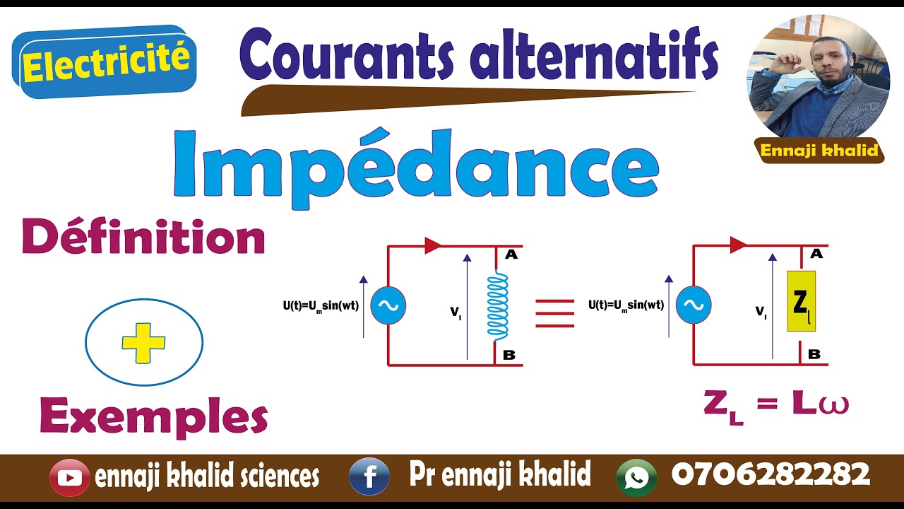 Impédance définition et exemples - YouTube