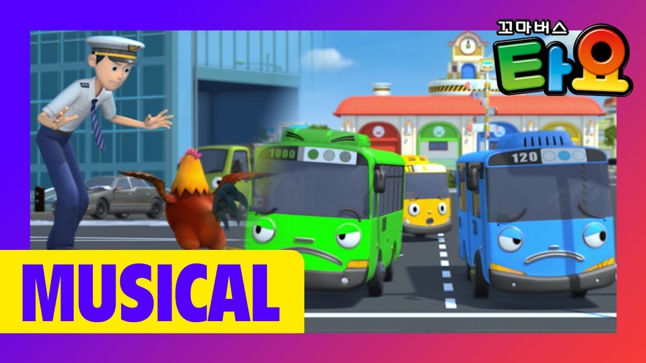 Tayo Songs l Let's all Get along l Musical Nursery Rhymes l Tayo the ...
