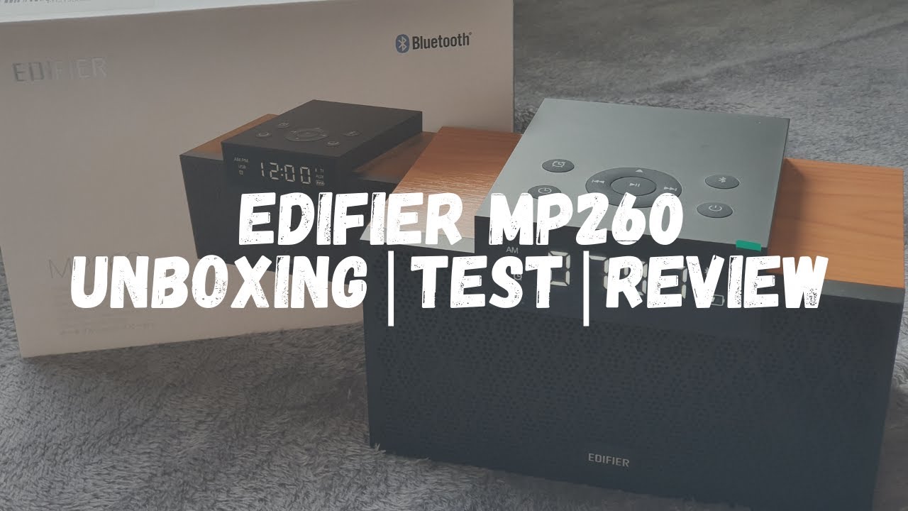 Edifier MP260 Unboxing, Product Test and Review - YouTube