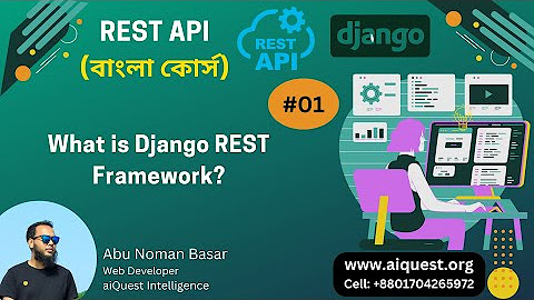 Python Django REST Framework (Bangla Tutorial) - YouTube