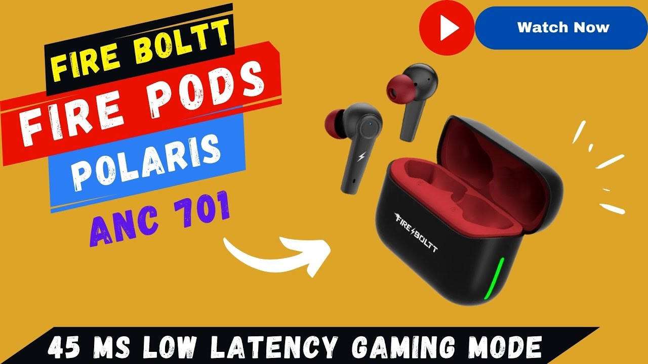 Fire Bolt Fire Pods ANC 701 Unboxing & Review | Fireboltt ANC 701 | ANC ...