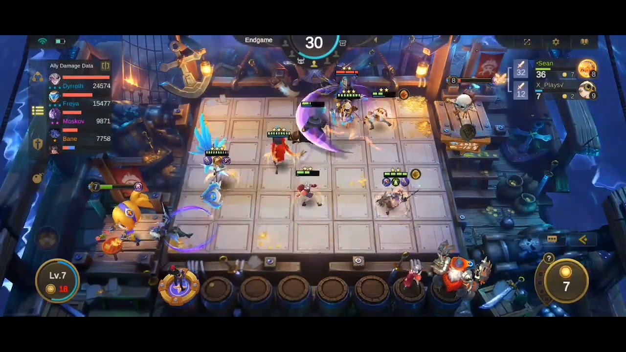 MAGIC CHESS - FANNY SKILL 2 PRINCE BUILD RANK 1 - YouTube