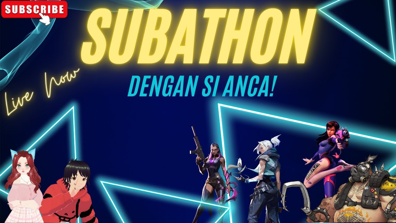 🔴LIVE! - #subathonindonesia SUBATHON DAY 1 GAME APA AJA TAPI KEBANYAKAN ...