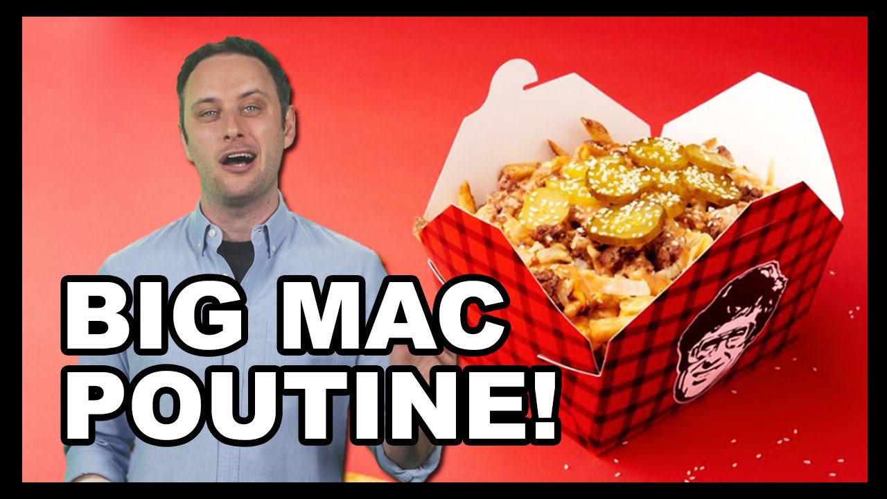 Big Macs + Poutine = ??? - Food Feeder - YouTube