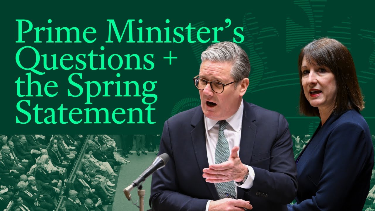 🔴 Prime Minister's Questions and Spring Statement with British Sign ...