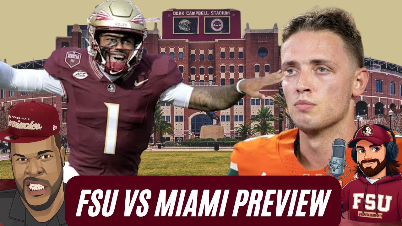 FSU Football Takes on Miami at Doak | Preview and Predictions - YouTube