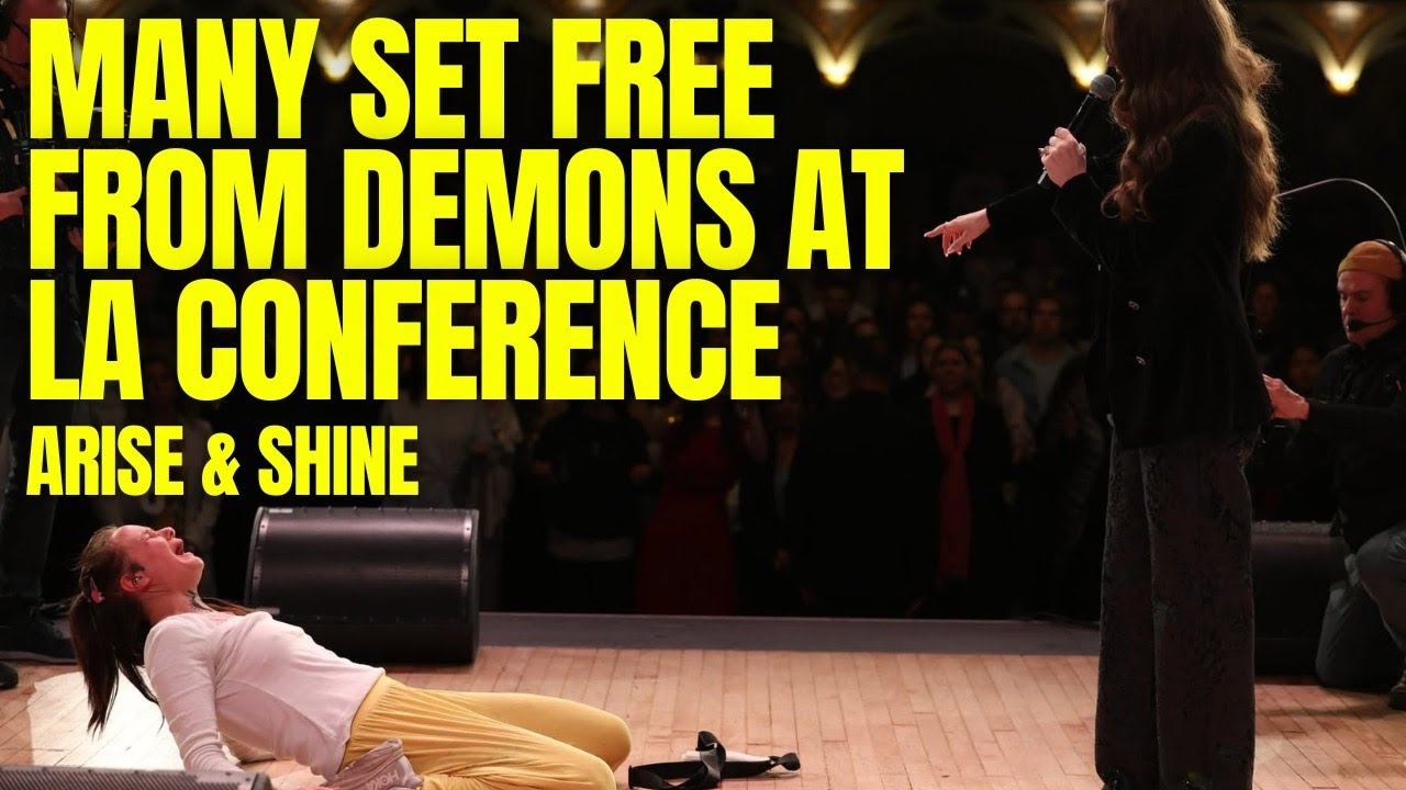Many Set Free From Demons At LA Conference - Arise & Shine! . - YouTube