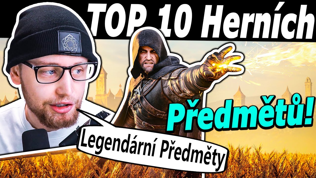 Agrael reaguje na TOP 10 LEGENDÁRNÍCH PŘEDMĚTŮ ve HRÁCH! - YouTube