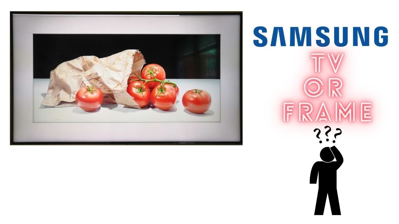SAMSUNG FRAME | 65 inches | TV or FRAME | Unboxing | Overview - YouTube