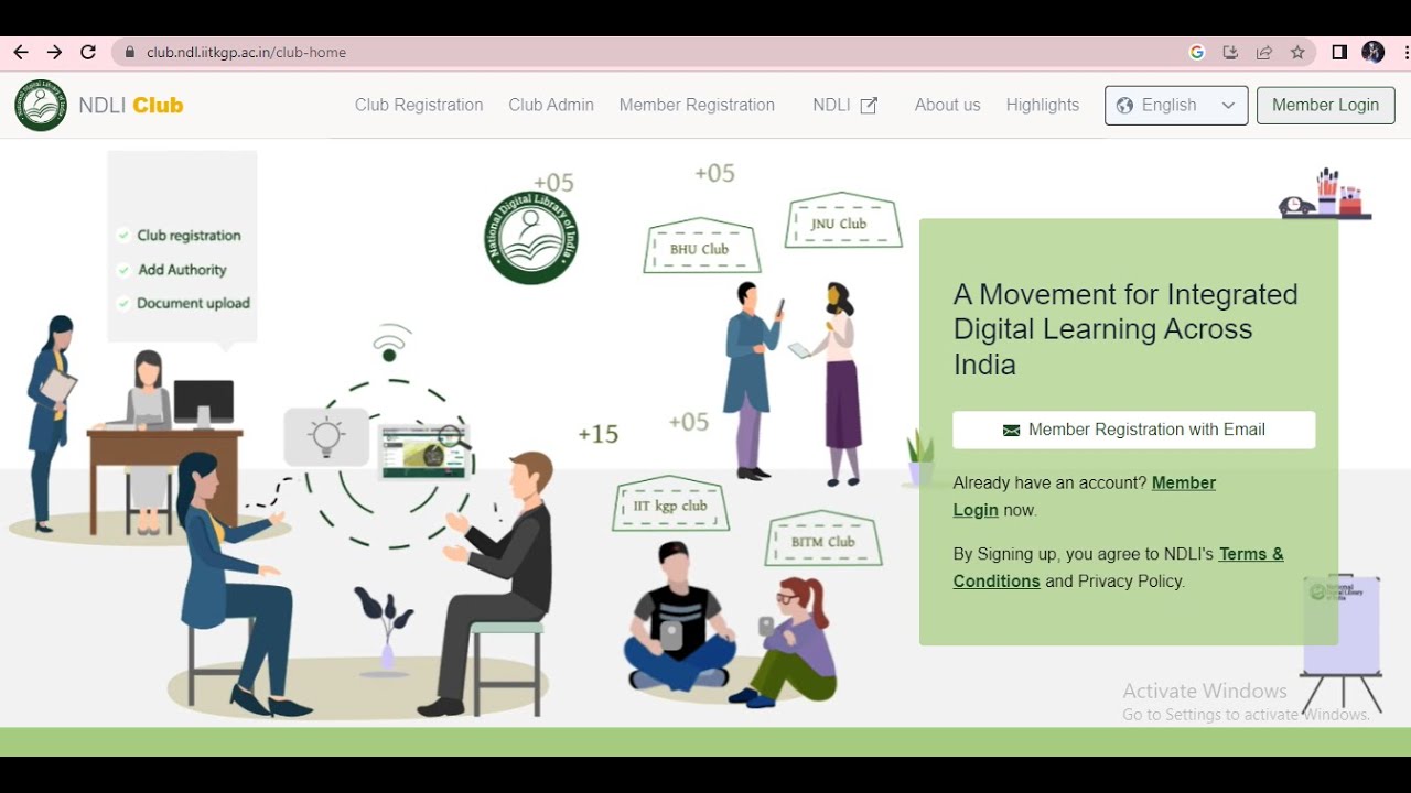 National Digital Library of India / Event registration - YouTube