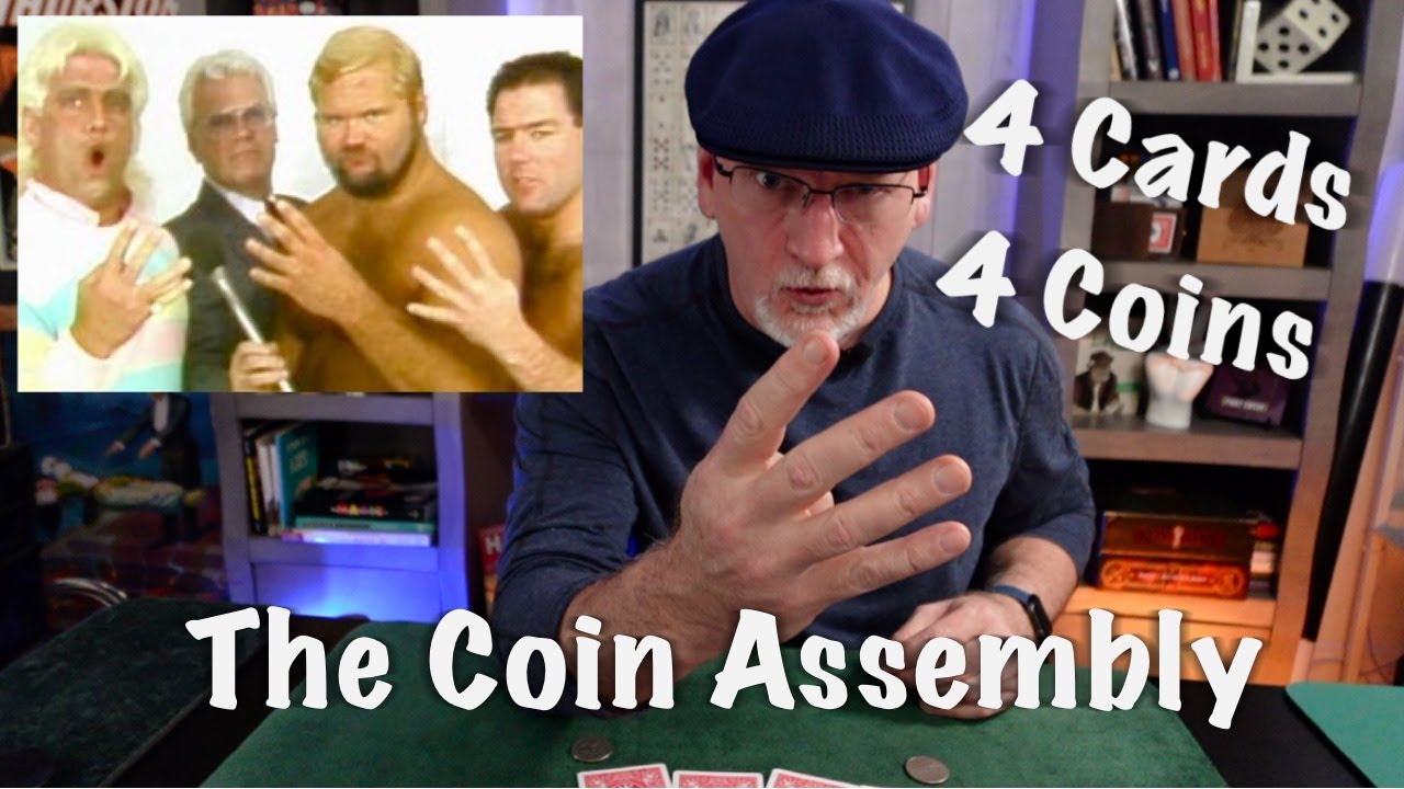 Card & Coin Magic "The Matrix" Tutorial (Takagi's Convergence) - YouTube