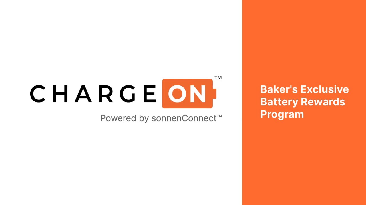 ChargeOn - Baker Home Energy's Exclusive Battery Rewards Program - YouTube