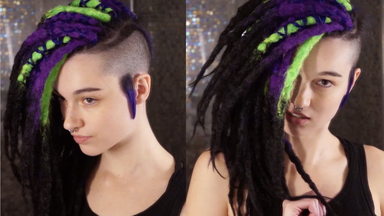 Hair Transformation - Radioactive Witch - YouTube