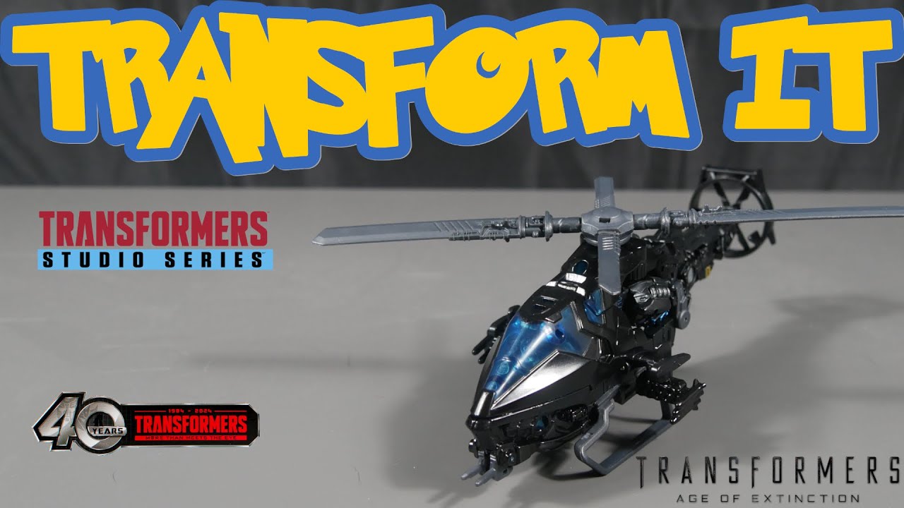 Transform It Transformers Studio Series 45 Deluxe Class AOE Drift - YouTube