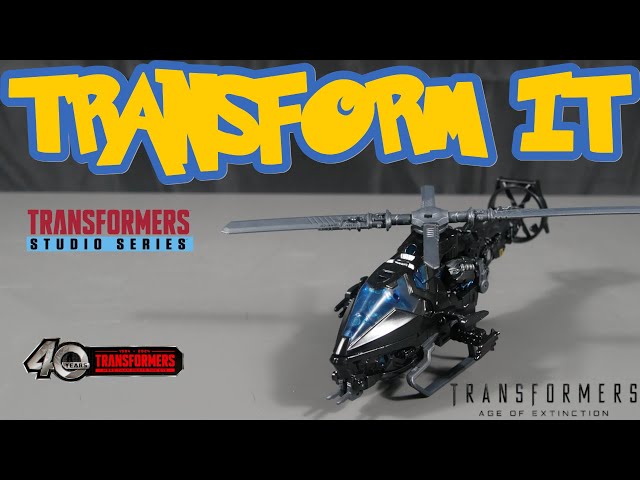 Transformers 4 Drift Helicopter Transform It Transformers Studio