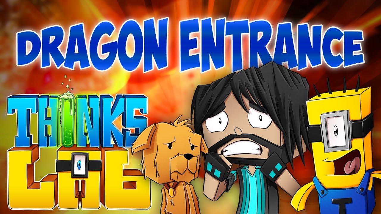 ENTER THE DRAGON!! | Think's Lab Minecraft Mods [Minecraft Roleplay ...