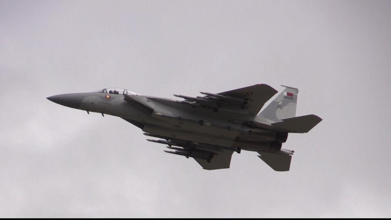F-15QA Ababil Demonstration [1] - RIAT 2024 - YouTube