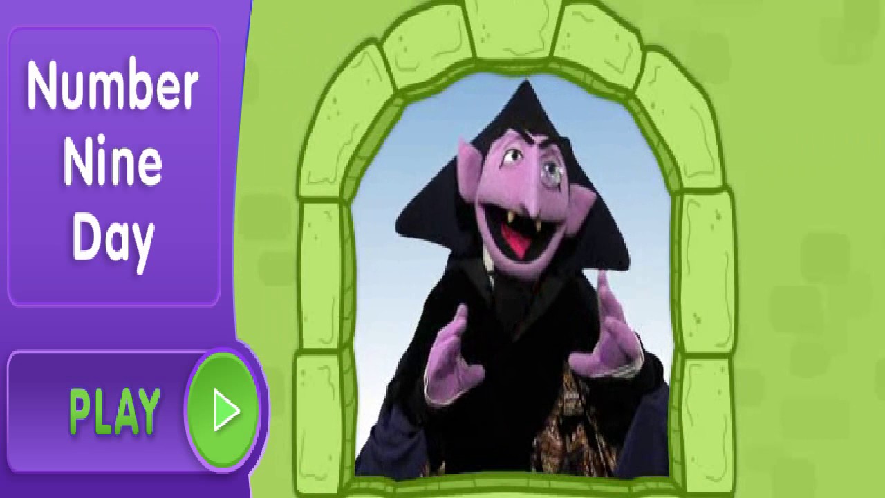 Sesame street Number 9 Day with Count von count - YouTube