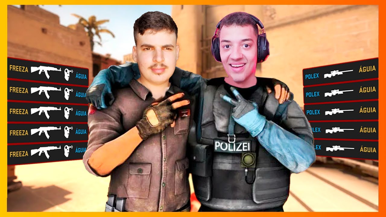 JOGANDO COM O POLEX !!! #cs2 #csgo - YouTube