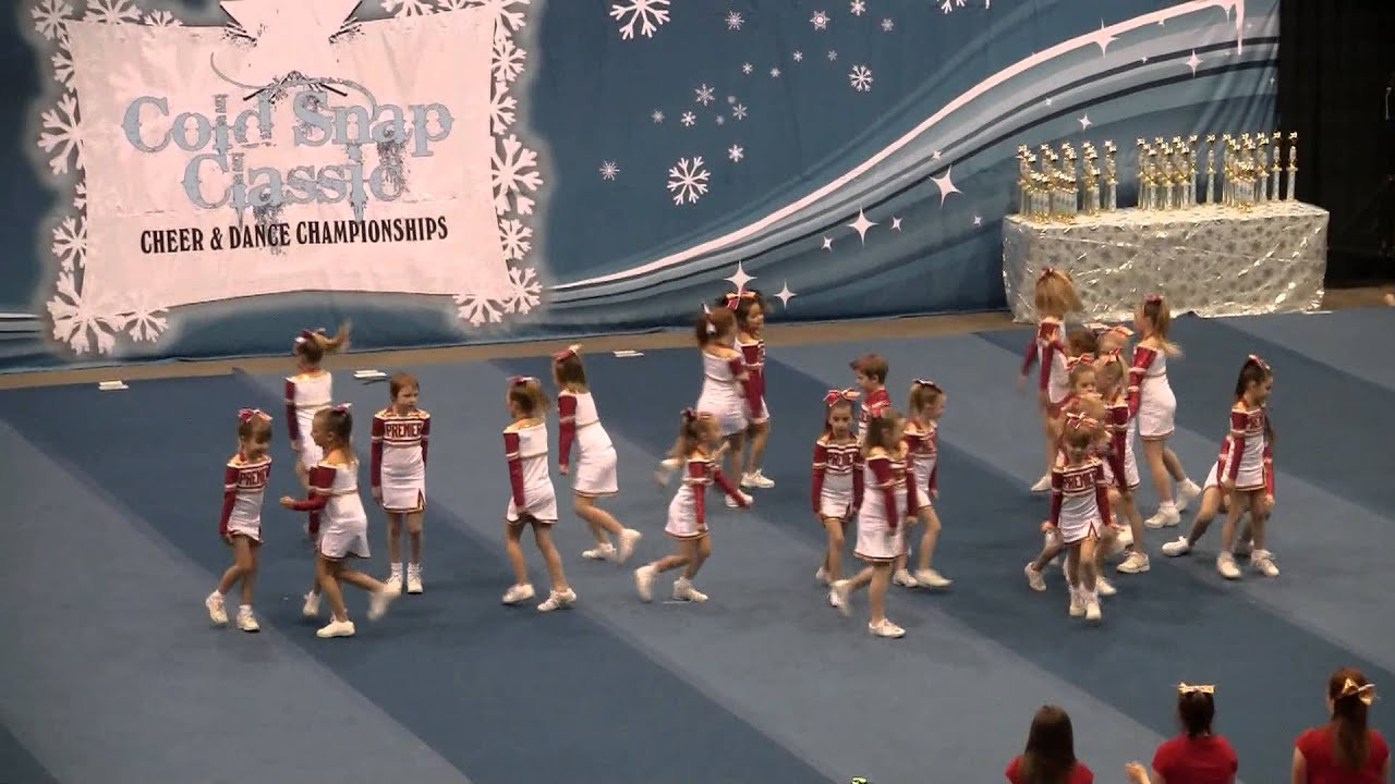 Premier Cheer Mini Red - Cold Snap Classic - YouTube
