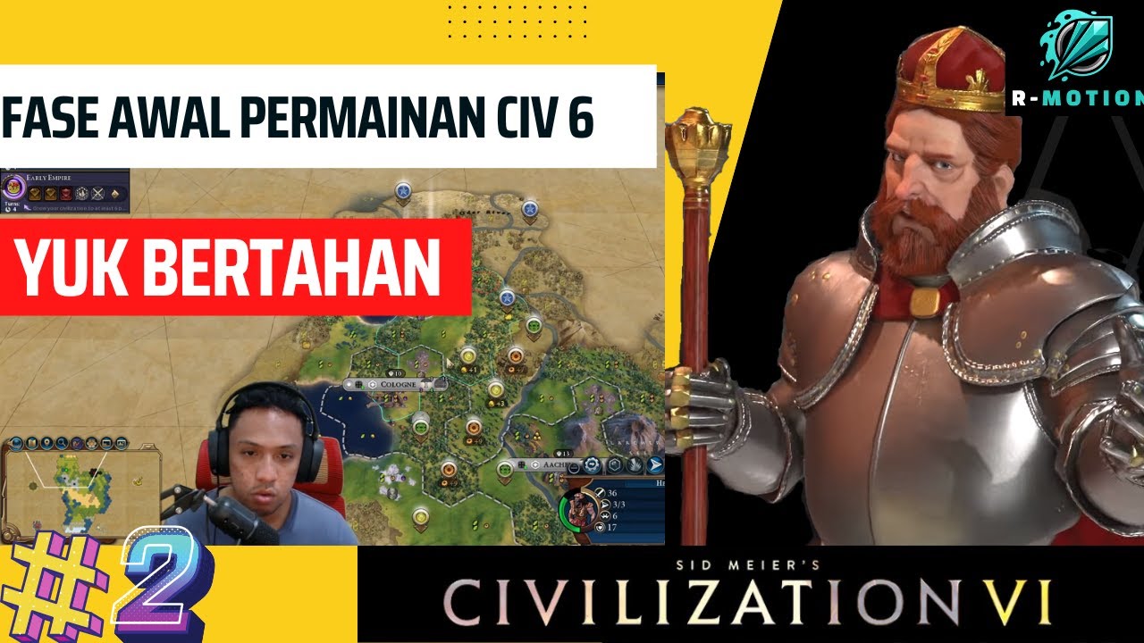 Fase Bertahan Hidup - Civilization 6 Germany Game Play #2 - YouTube