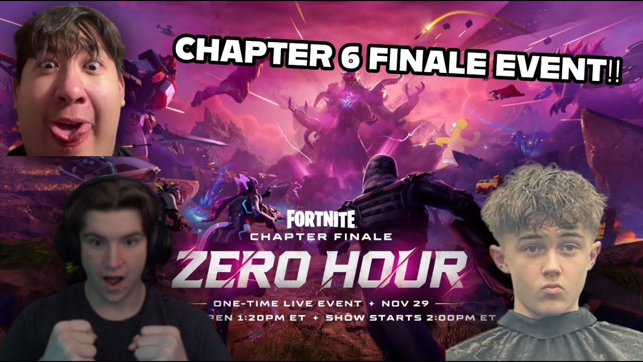 FORTNITE ZERO HOUR LIVE EVENT! (Chapter 6 Finale) - YouTube