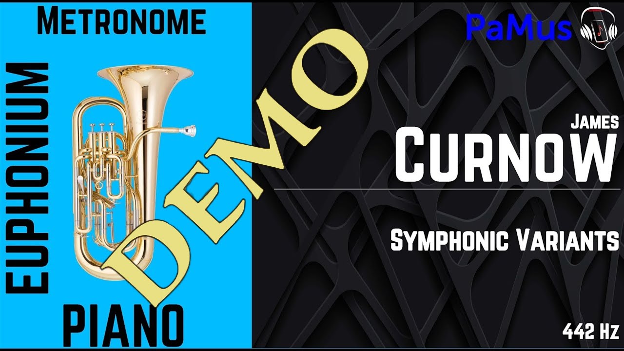 James Curnow: Symphonic Variants, piano accompaniment 442Hz - YouTube