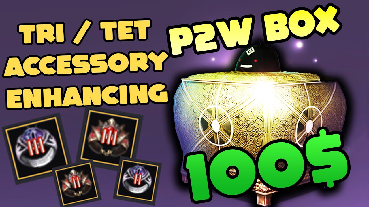 Opening 100$ of P2W Boxes / Enhancing TRI TET Accessories | Daily Dose ...