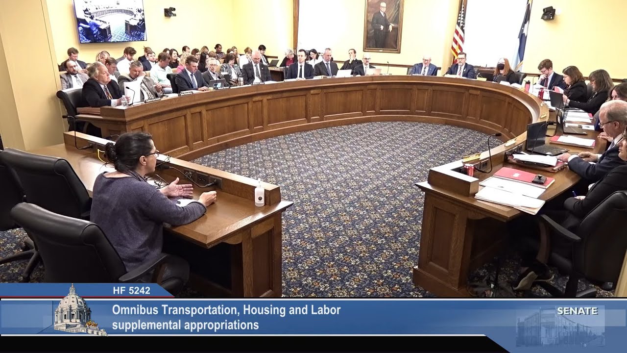 Conference Committee on H.F. 5242 - Omnibus Transportation, Housing ...
