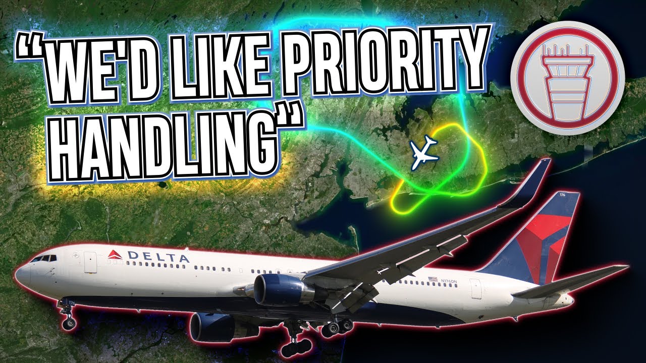 CHUTE HAPPENS: Delta 767's Return After Escape Slide Deploys In-Flight ...