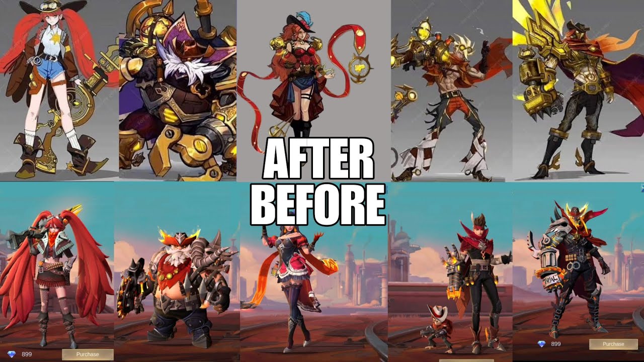 Upcoming "Blazing Bounties" Revamp Skin Survey | MLBB - YouTube