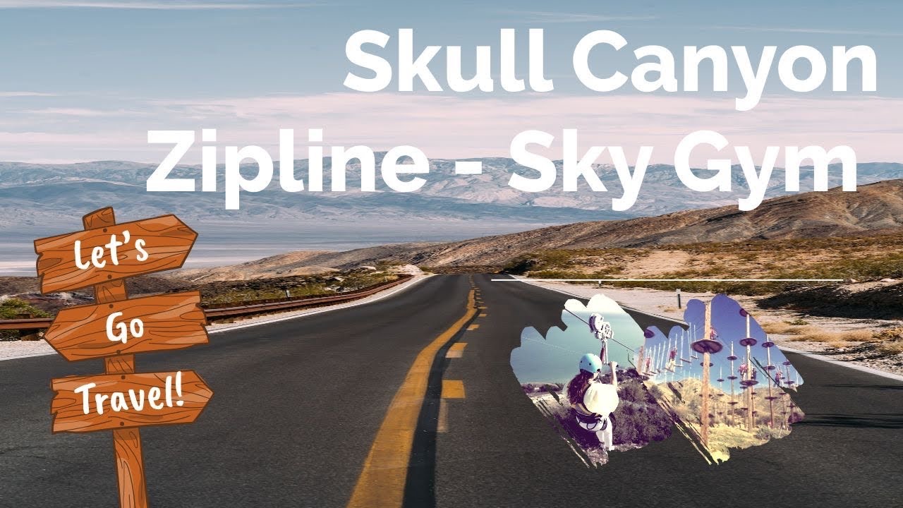 Skull Canyon Zipline and Sky Gym - YouTube