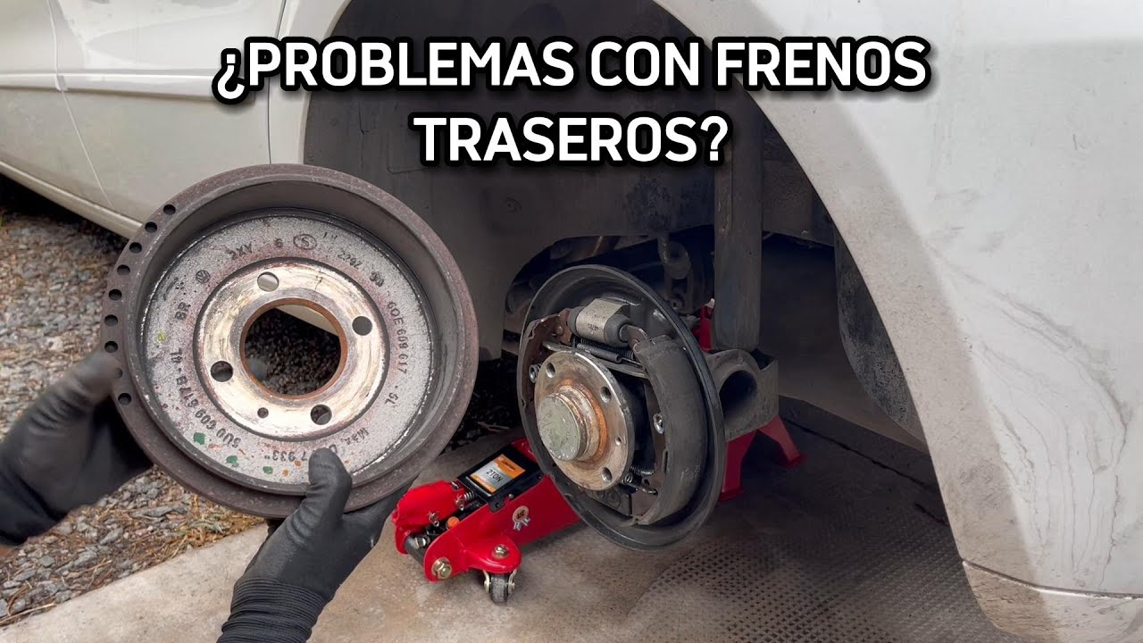 RUIDO en FRENOS TRASEROS/CAMPANA- Como solucionarlo - YouTube